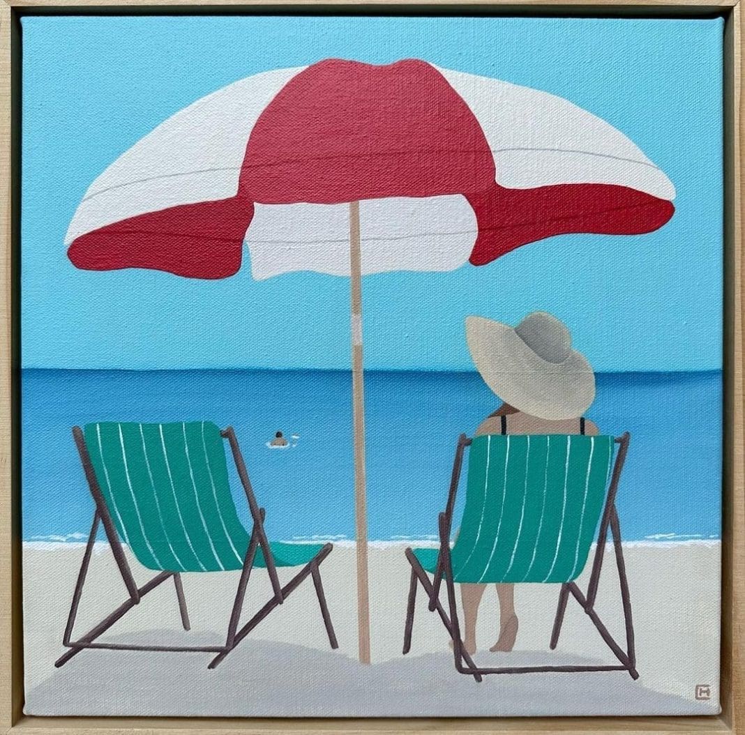 Fun loving, summer inspired art from Catherine Hayler Art | Style Curator