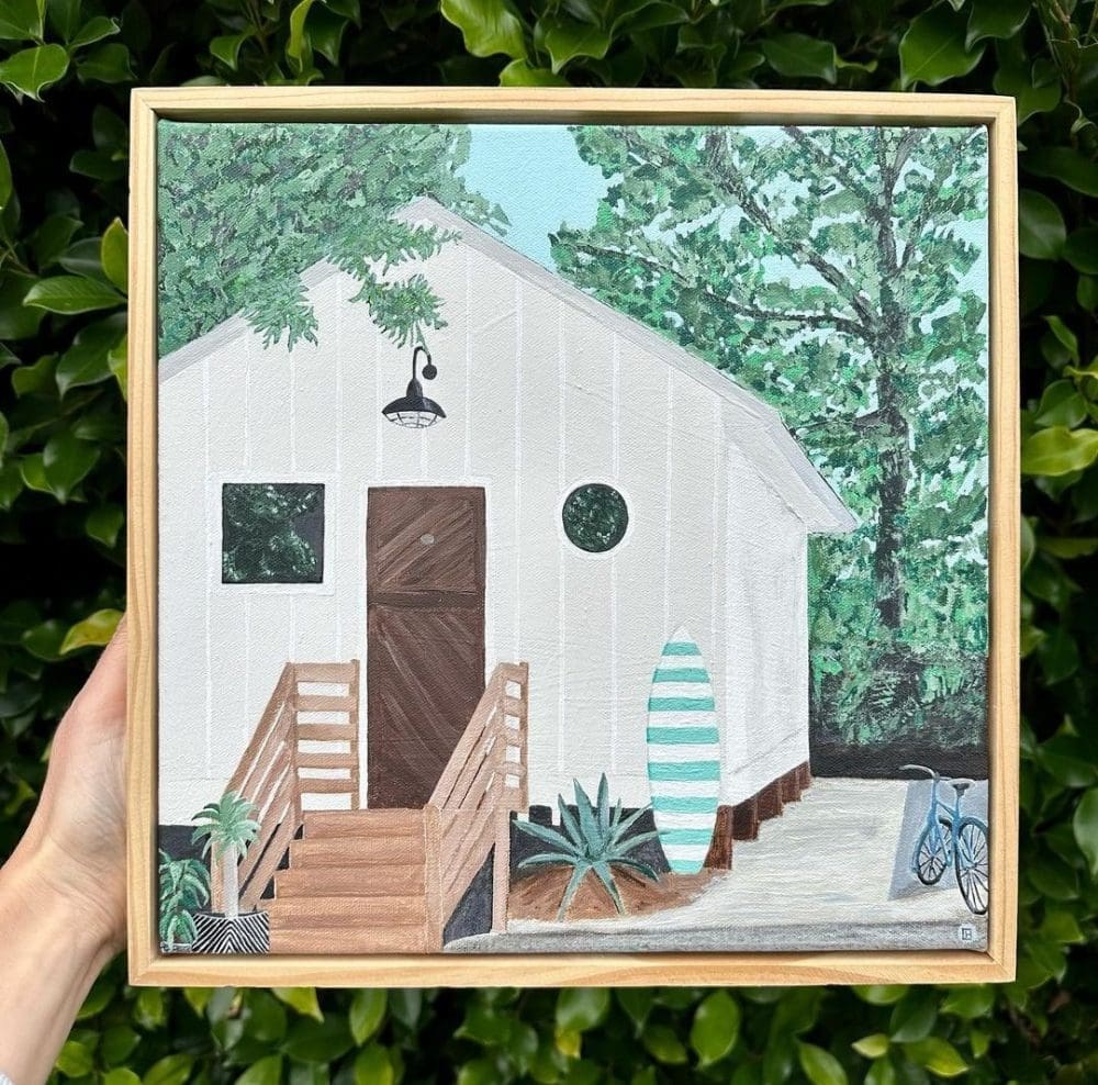 Fun loving, summer inspired art from Catherine Hayler Art | Style Curator