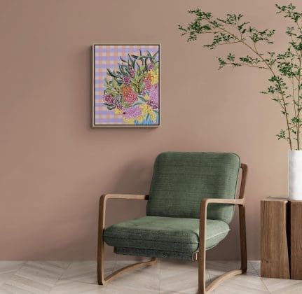 Pastel colours, florals and fun from artist Amy Gibbs | Style Curator