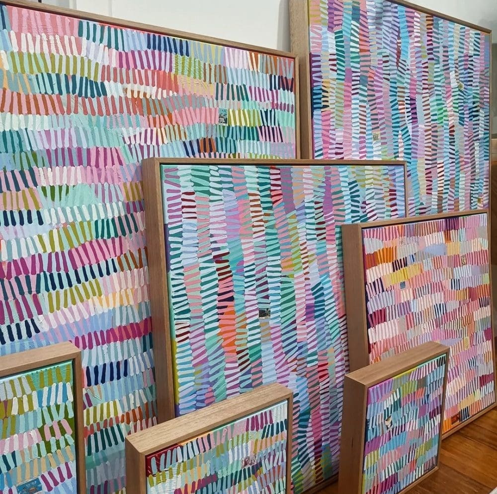 Mindful art: The bright and playful brushstrokes from Sheree Smith Art ...