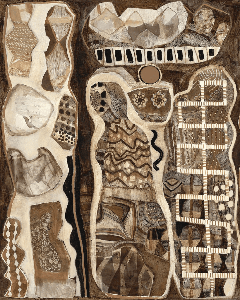 Earthy paintings by contemporary artist, Alissa Wright | Style Curator